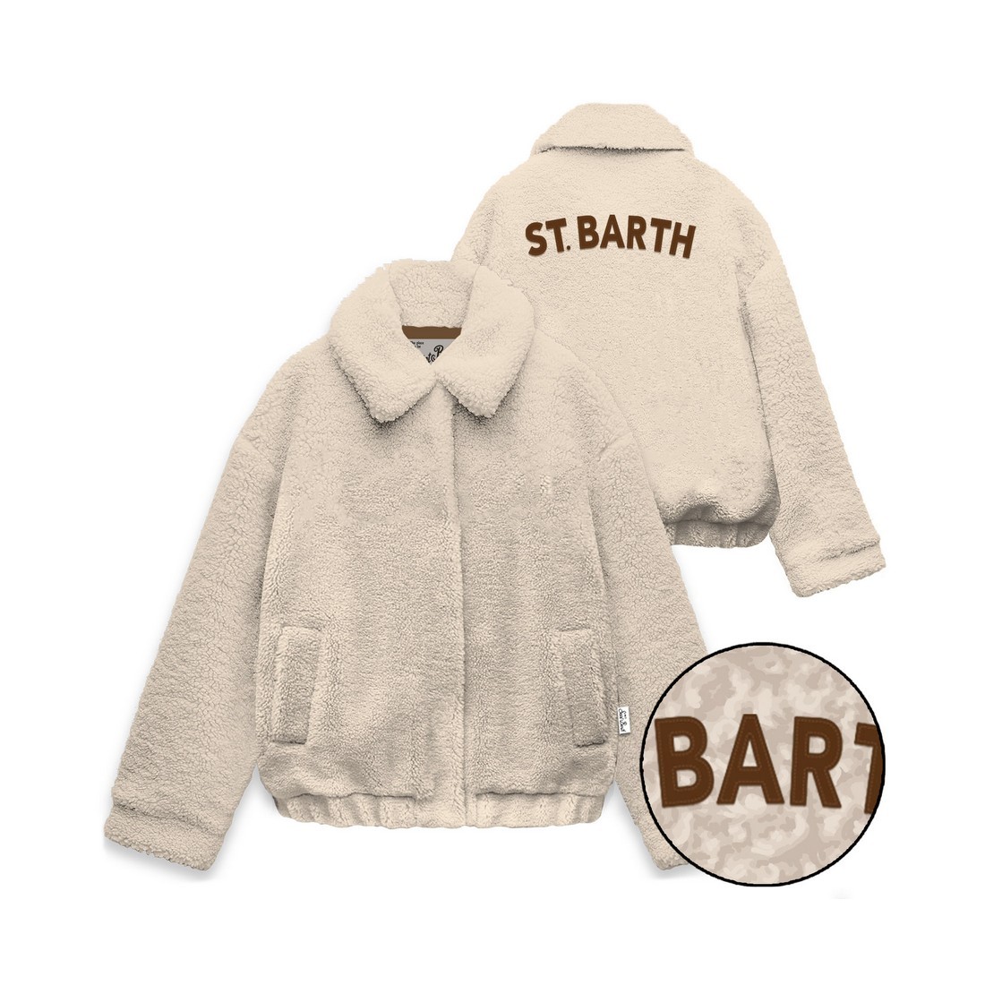 ABEL JR TEDDY BOMBER PATCH10 MC2 SAINT BARTH ABE003 00162I
